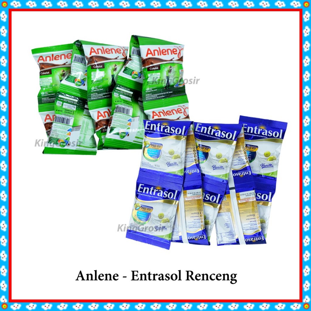 Jual Entrasol Renceng / Anlene Actifit Renteng Susu Kalsium 10 sachet ...