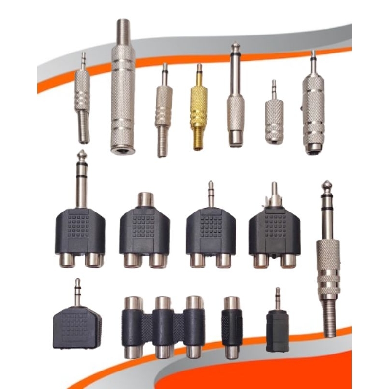 Jual KONEKTOR JACK STEREO,HP(HEADSET),MIC,DAN RCA | Shopee Indonesia