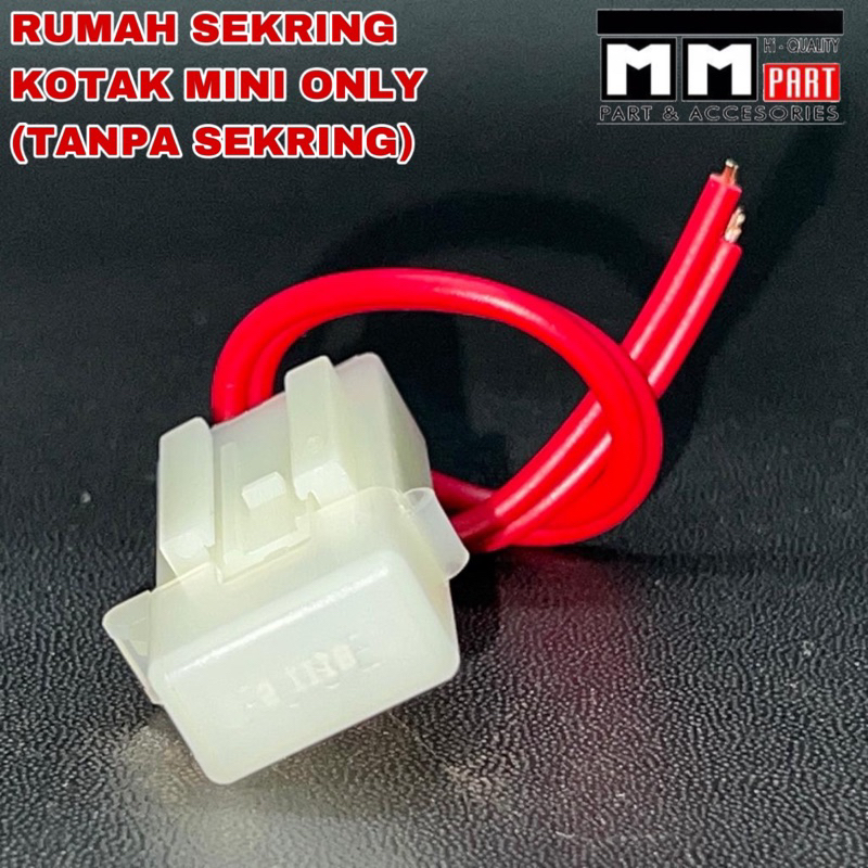 Jual RUMAH SEKRING KOTAK MINI ONLY TANPA SEKRING - SOKET FUSE HOLDER ...
