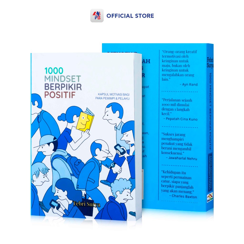 Jual Buku Self Improvement / 1000 Mindset Berpikir Positif : Kapsul Motivasi Bagi Para Pemimpi ...