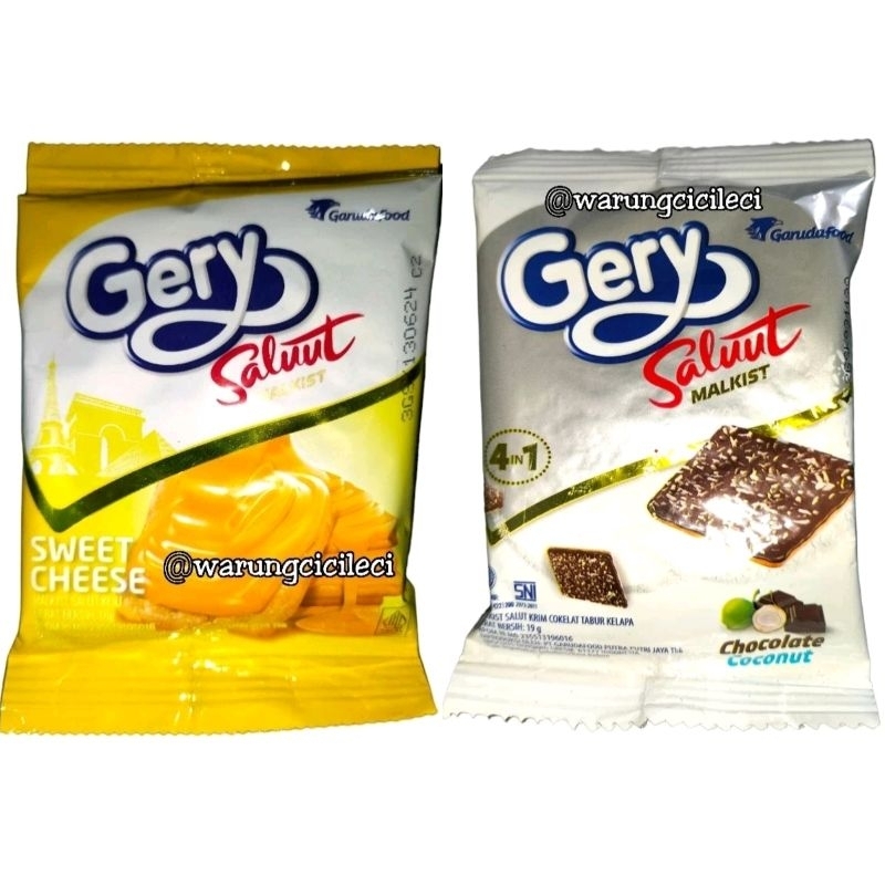 Jual GERY SALUUT MALKIST - GARUDA FOOD 18g | Shopee Indonesia