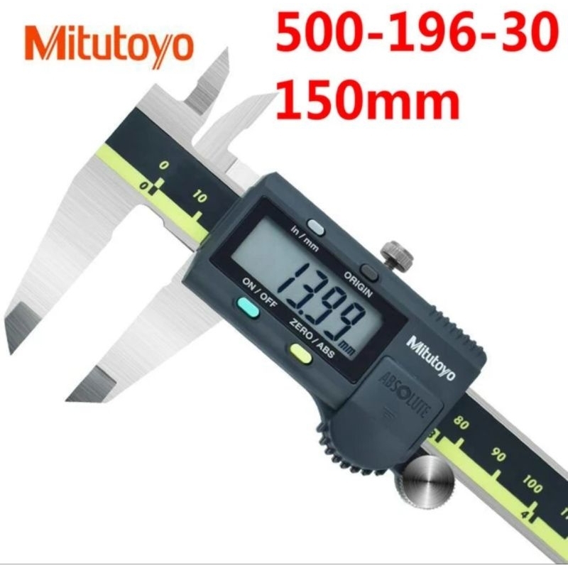 Jual Mitutoyo 500-196-30 CD-6"ASX Caliper Digital 0-150mm (6inc) | Shopee Indonesia