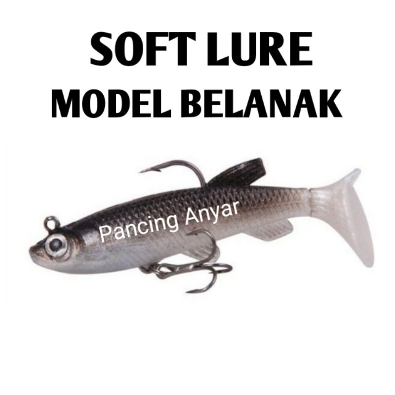 Jual umpan soft lure model ikan belanak | Shopee Indonesia
