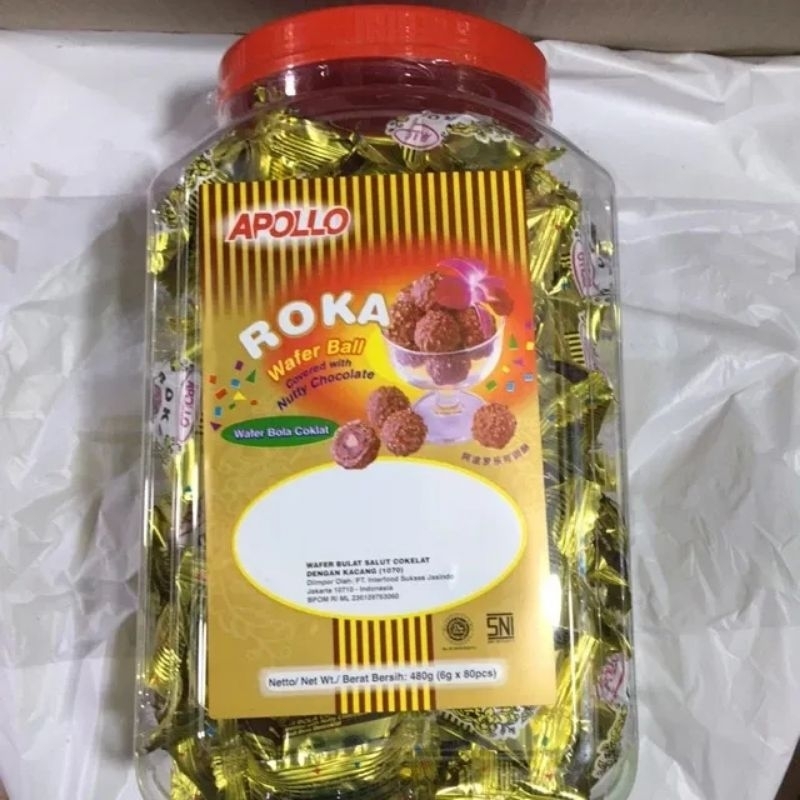 Jual roka wafer ball coklat | Shopee Indonesia