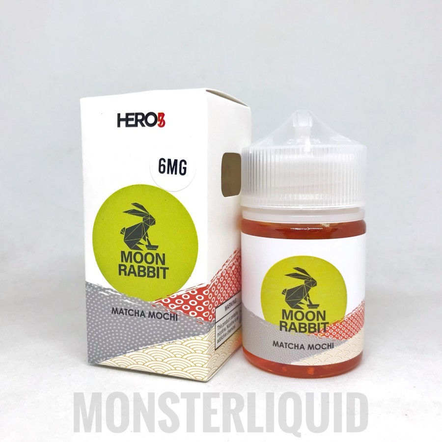 Jual MOON RABBIT MATCHA MOCHI BY HERO57 6MG 60ML | Shopee Indonesia
