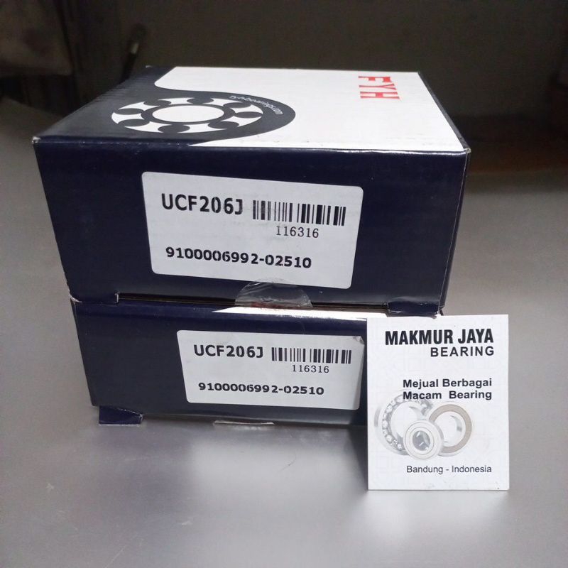 Jual BEARING PILLOW BLOCK UCF206 / UCF 206 as 30 mm FYH JAPAN | Shopee Indonesia
