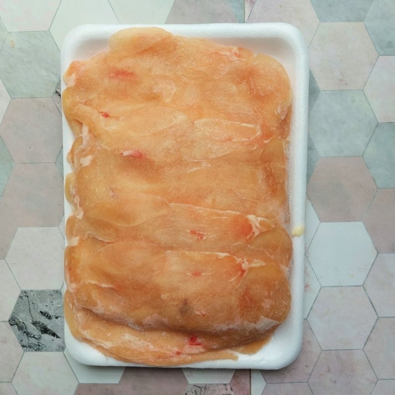 Jual Dada Ayam Slice / Chicken Breast Slice 500 gram | Shopee Indonesia
