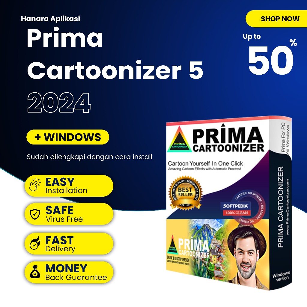 Jual Software Convert Gambar ke Kartun: Prima Cartoonizer 5 [WIN ...
