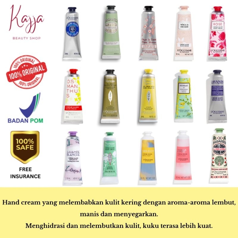 Jual Loccitane Hand Cream 30ml | Shopee Indonesia