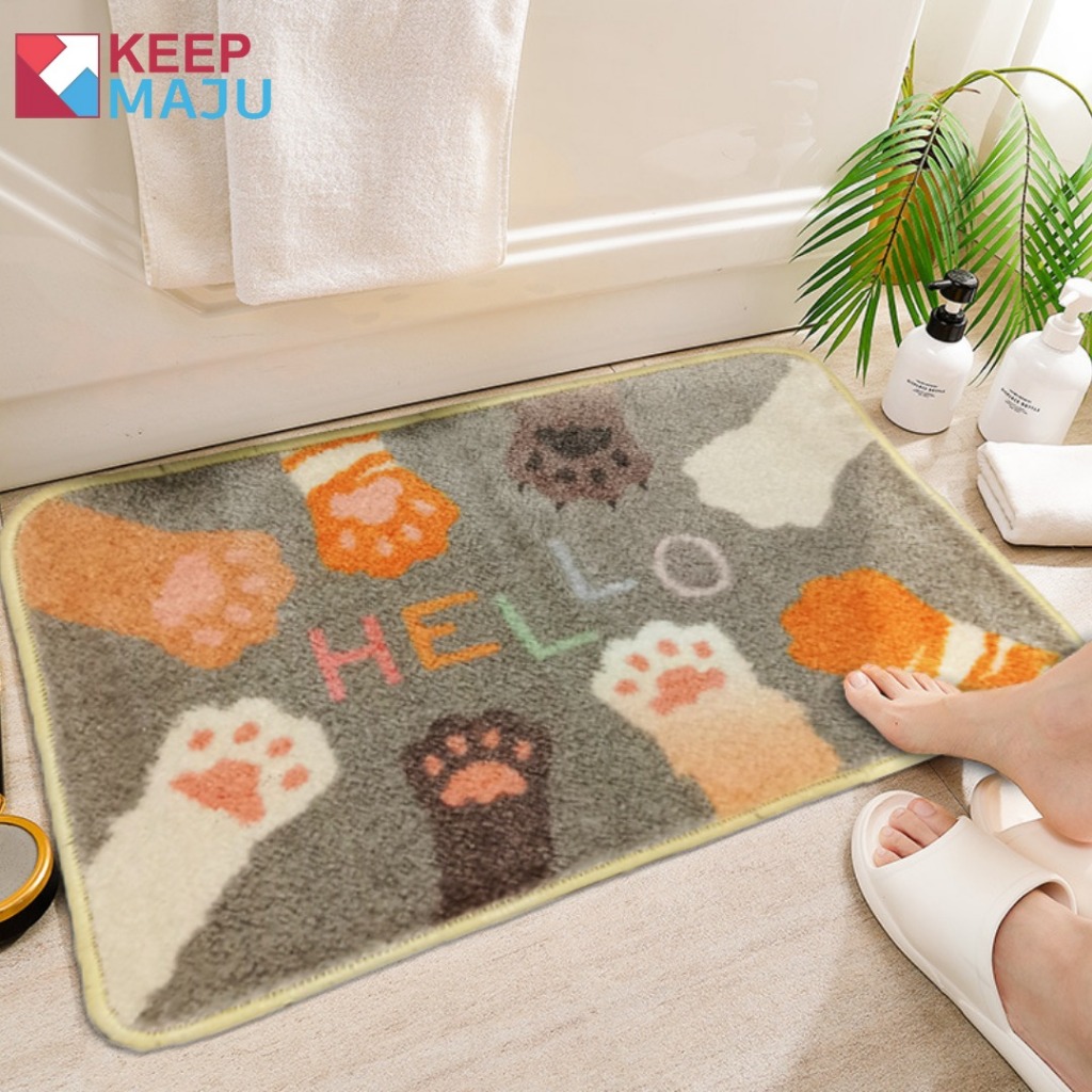 Jual 40*60cm Keset Kaki Pintu / Keset Kamar Mandi Rumah Tangga / Karpet ...