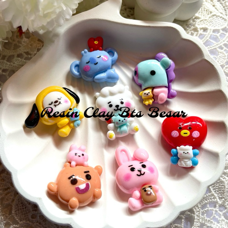 Jual 10pcs/ Resin Clay BTS Besar | Shopee Indonesia