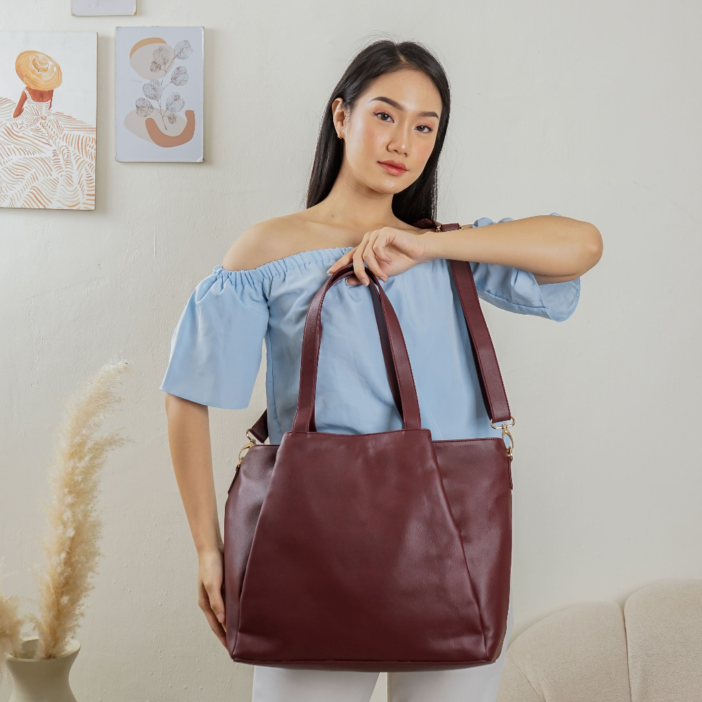 Jual Tote Bag Laptop | EASY TOTE LAPTOP BAG | Tas Laptop Wanita 14 inch ...