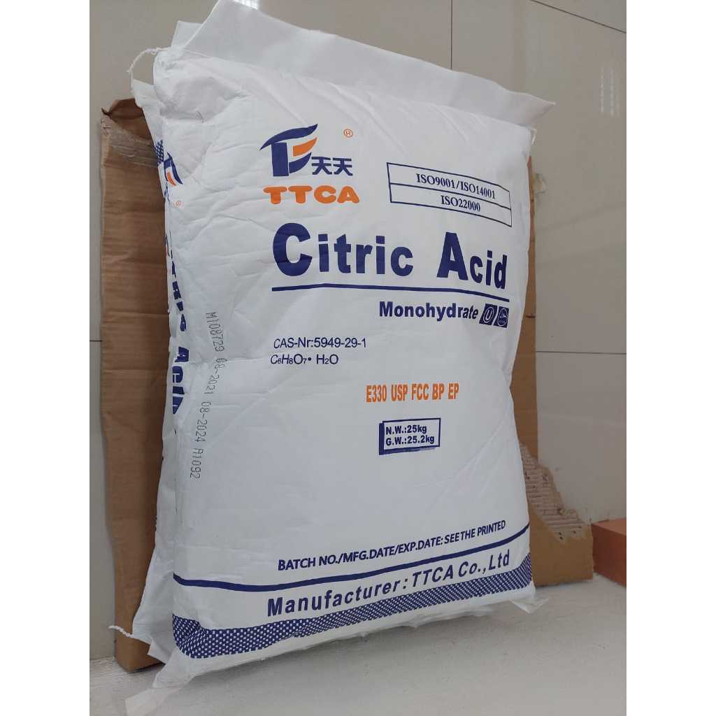 Jual Citric Acid Monohydrate/ citrun / asam sitrun | Shopee Indonesia