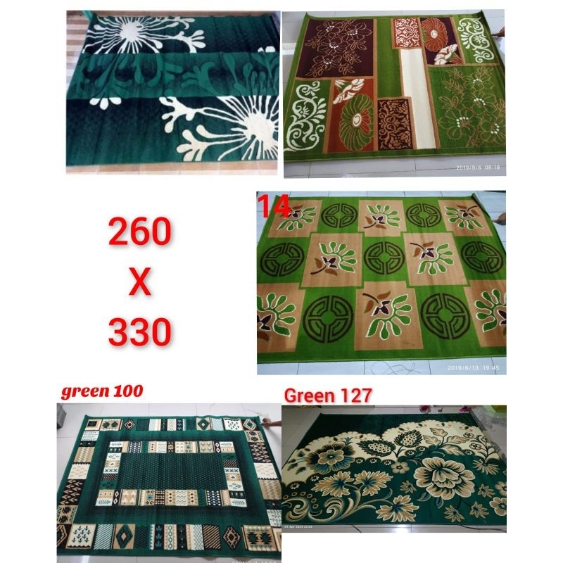 Jual Karpet super jumbo moderno 260x330 | Shopee Indonesia