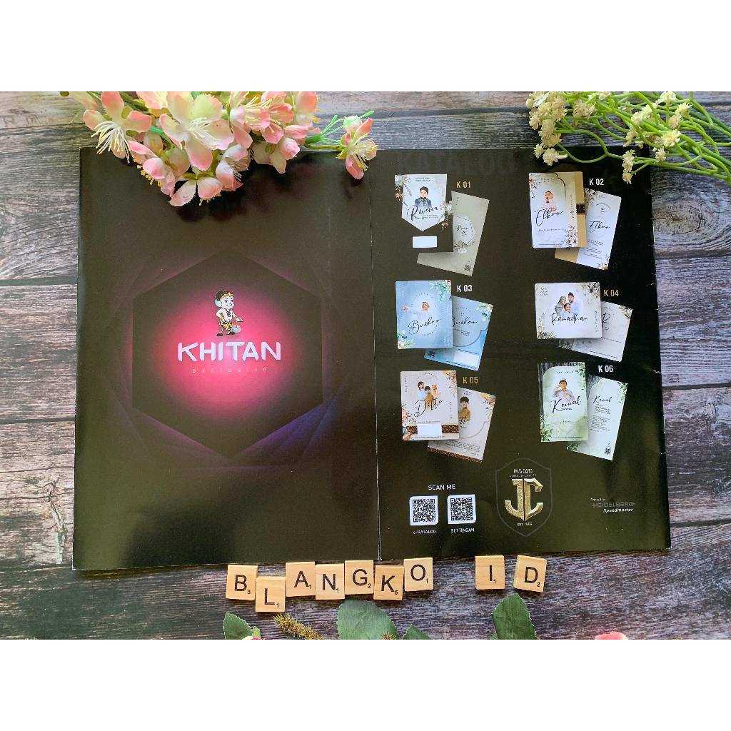 Jual Katalog Blangko Undangan Khitan K01-K06 | Shopee Indonesia