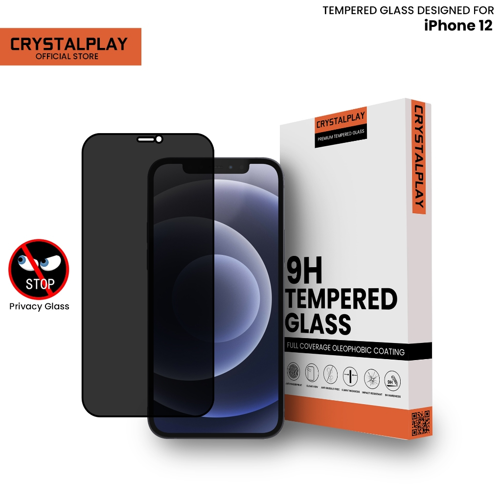 Jual CrystalPlay Anti Gores Anti SPY Tempered Glass Full Screen for ...