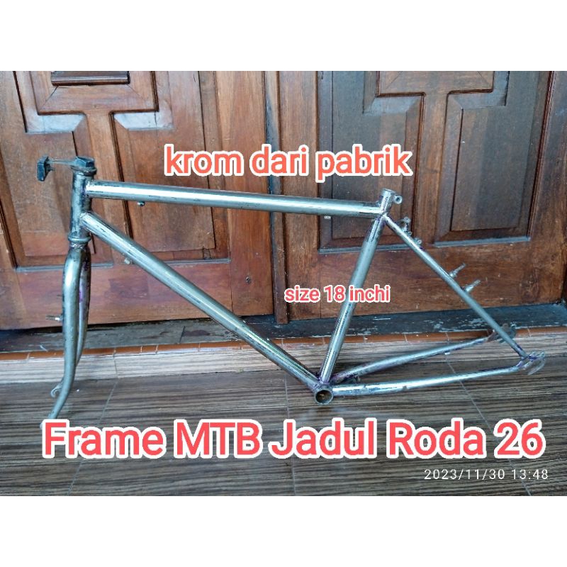 Jual Frame MTB Jadul Roda 26 Krom pabrik | Shopee Indonesia