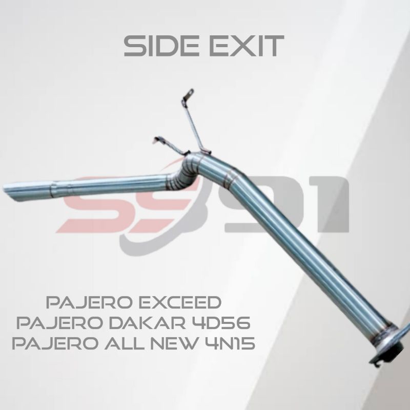 Jual Knalpot Side Exit All New Pajero 4n15 Pajero Exceed Pajero Dakar ...