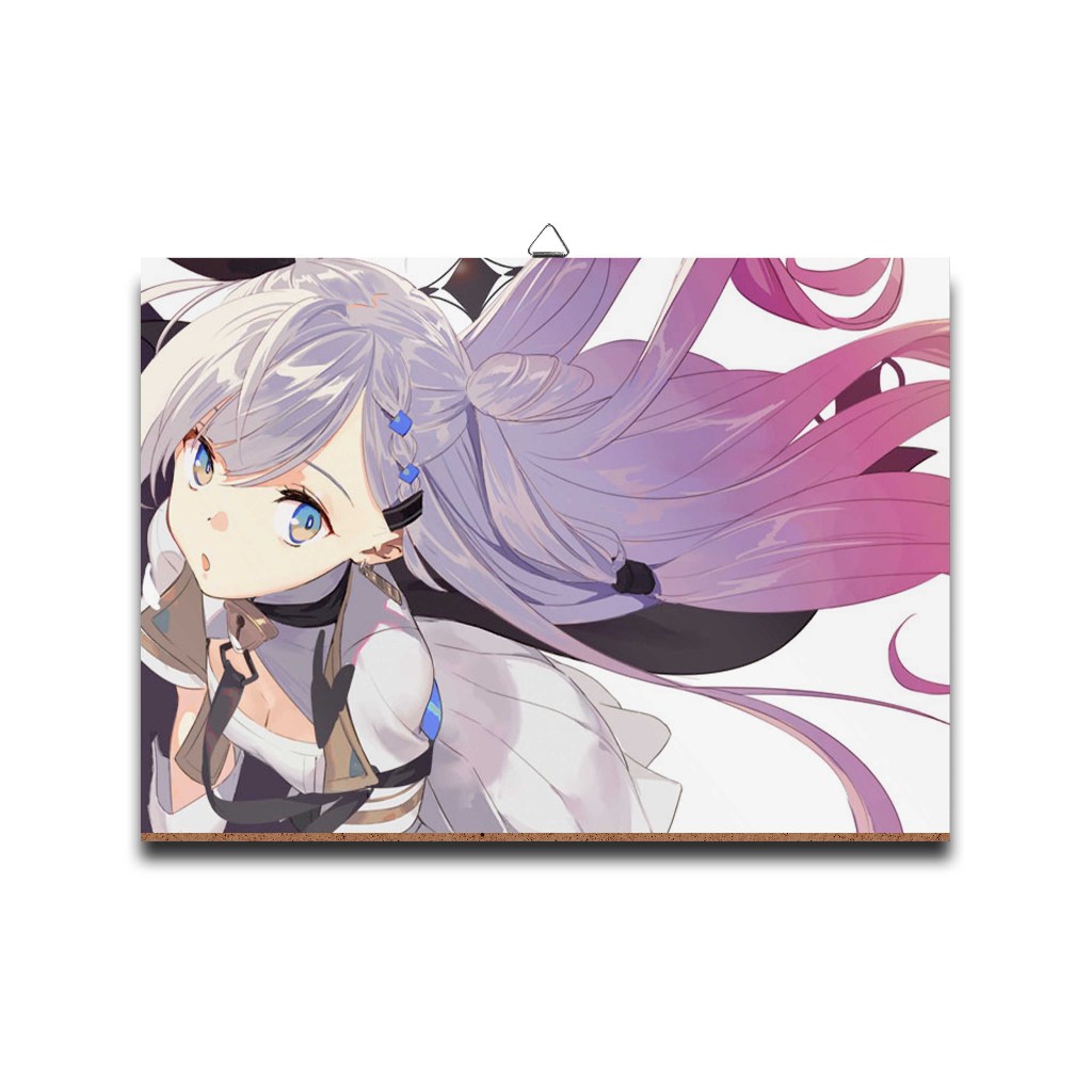 Jual Poster dinding kayu anime vtuber VESTIA ZETA FLOAT - HOLO ID ...