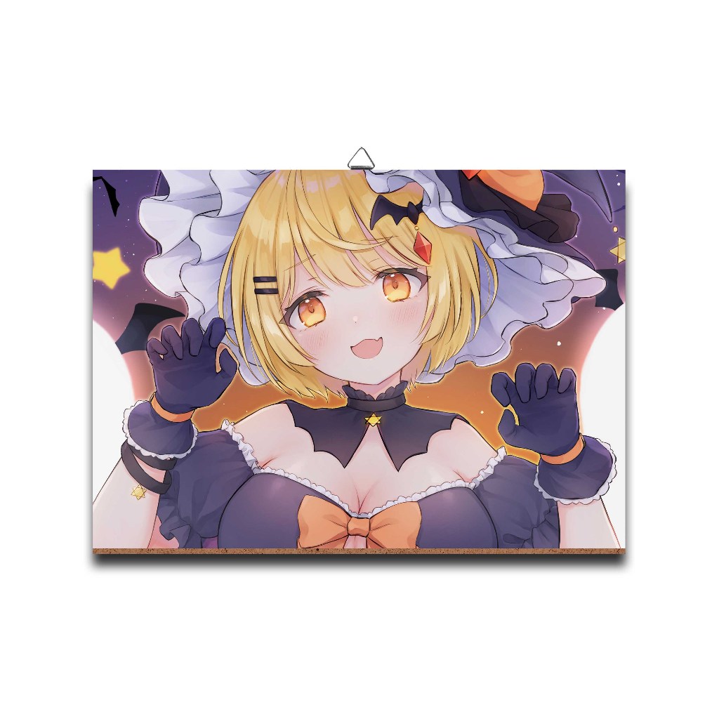 Jual Poster dinding kayu anime vtuber YOZORA MEL HALLOWEEN - HOLO JP ...