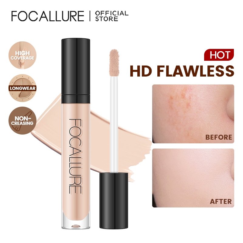 Jual FOCALLURE Full Coverage Concealer Liquid concealer | Shopee Indonesia