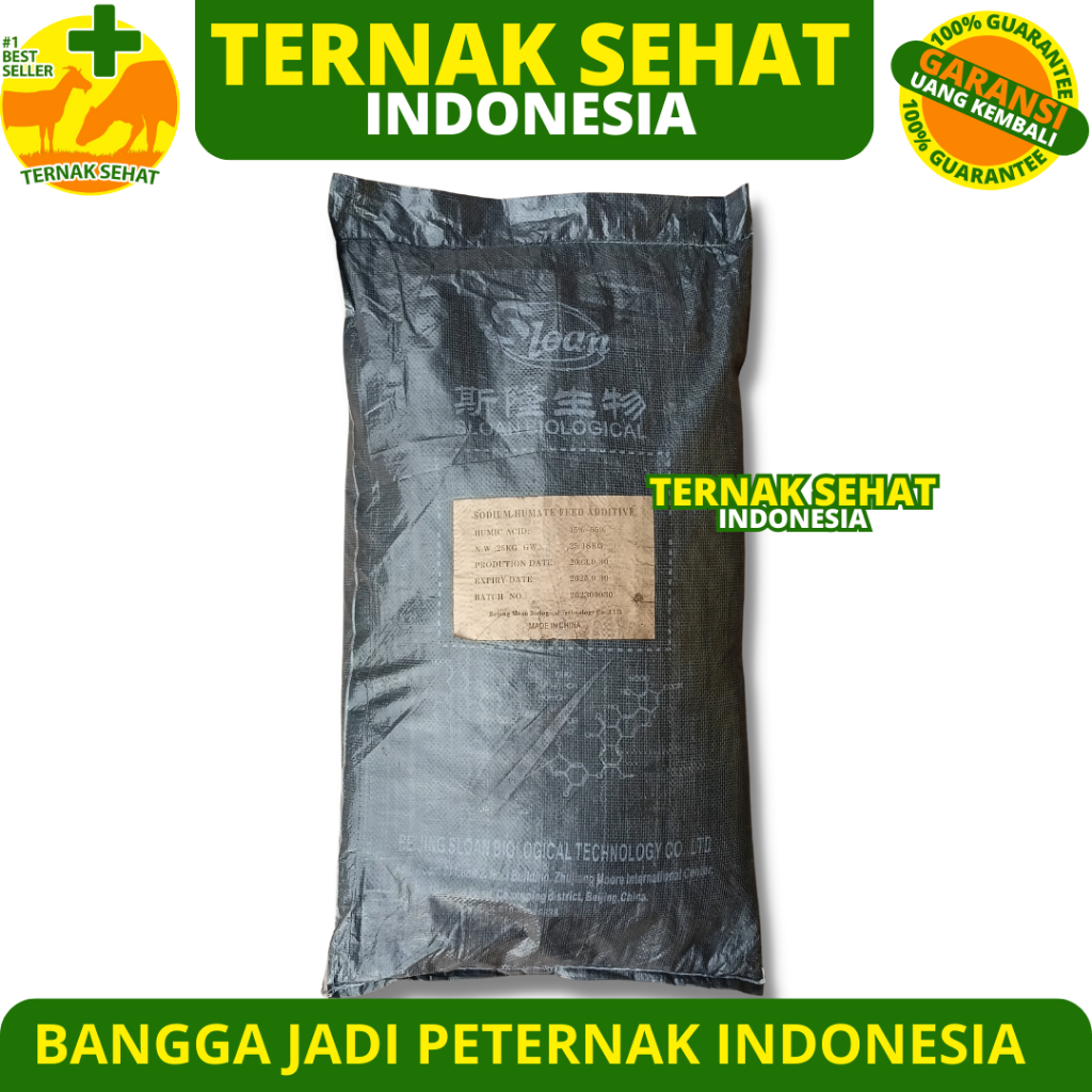 Jual ASAM HUMAT 1 SAK HITAM 25KG - HUMIC ACID - SODIUM HUMAT - SODIUM HUMATE - HUMID ACID ...