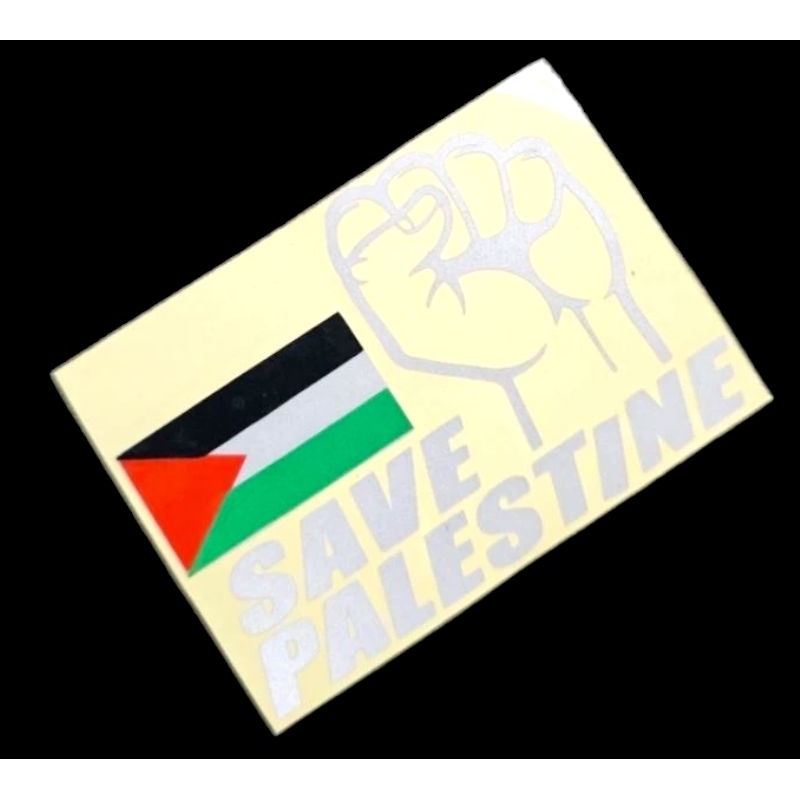 Jual Sticker BENDERA PALESTINA Stiker SAVE PALESTINE cutting | Shopee ...