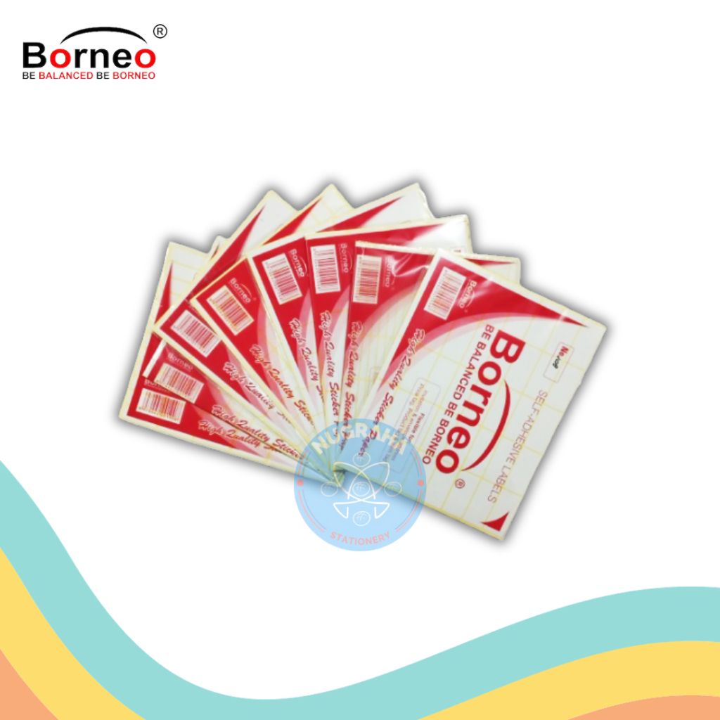Jual LABEL STIKER BORNEO (1 PCS) | Shopee Indonesia