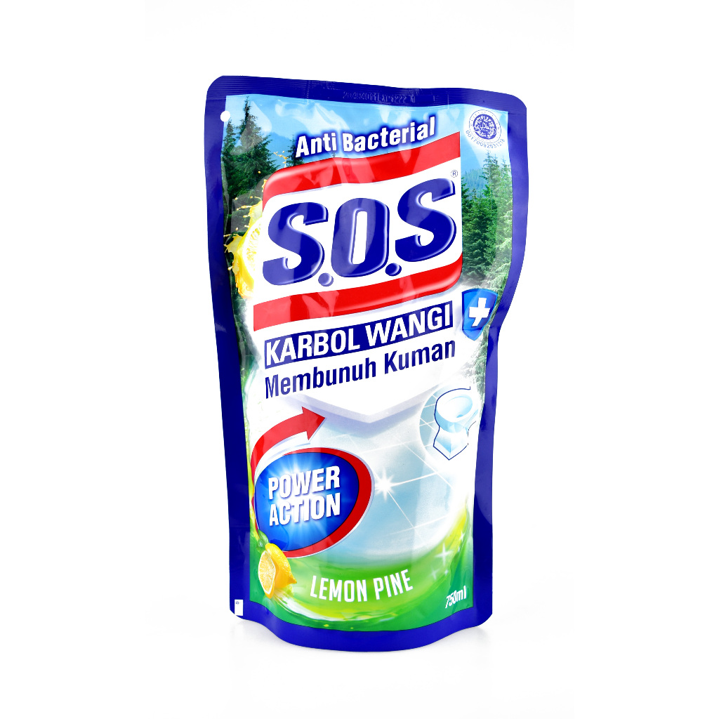 Jual KARBOL WANGI SOS 725 ML ANTI BAKTERI ANTI BACTERIAL PEMBERSIH ...