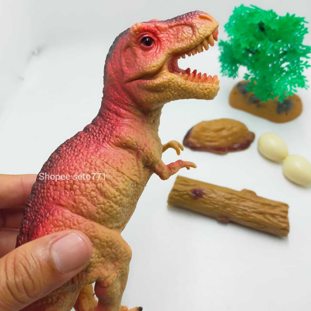 Jual Mainan Anak Hewan Buas Tyrannosaurus Rex Gajah Zoo Animals ...