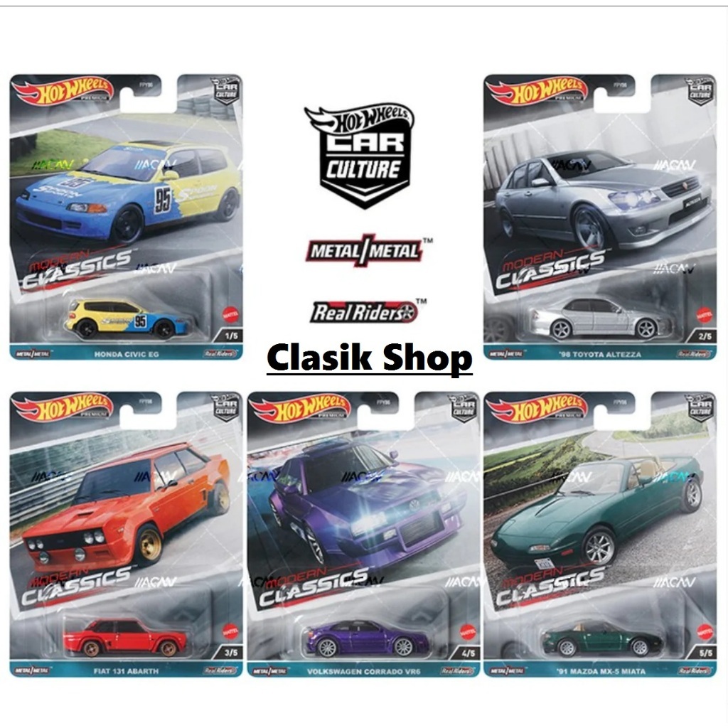 Jual Hot Wheels 2023 Modern Classics Honda EG Spoon 98 Toyota Altezza ...