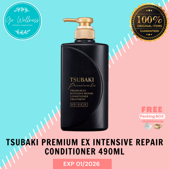 Jual Tsubaki Premium EX Intensive Repair Conditioner 490ml | Shopee Indonesia