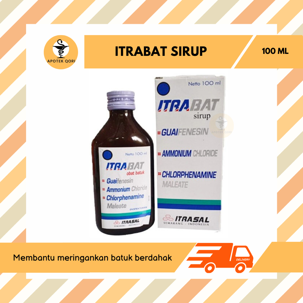 Jual ITRABAT SIRUP 100 ML/OBAT BATUK BERDAHAK | Shopee Indonesia