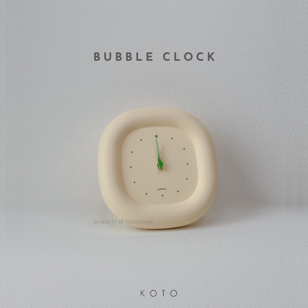 Jual KOTO Bubble Clock / Korean Clock / Jam dinding Aesthetic / Jam ...