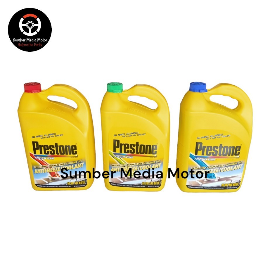 Jual Prestone Air Radiator Coolant Anti Freeze - Galon Isi 3,78 Liter ...