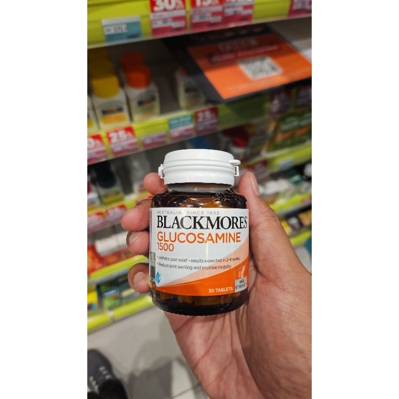 Jual Blackmores Glucosamine 1500 mg isi 30 tablet vitamin untuk sendi ...