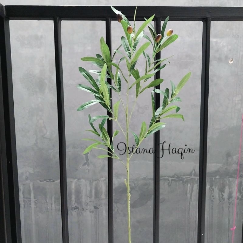 Jual Zaitun Olive Artificial 95cm 6 Cabang | Shopee Indonesia