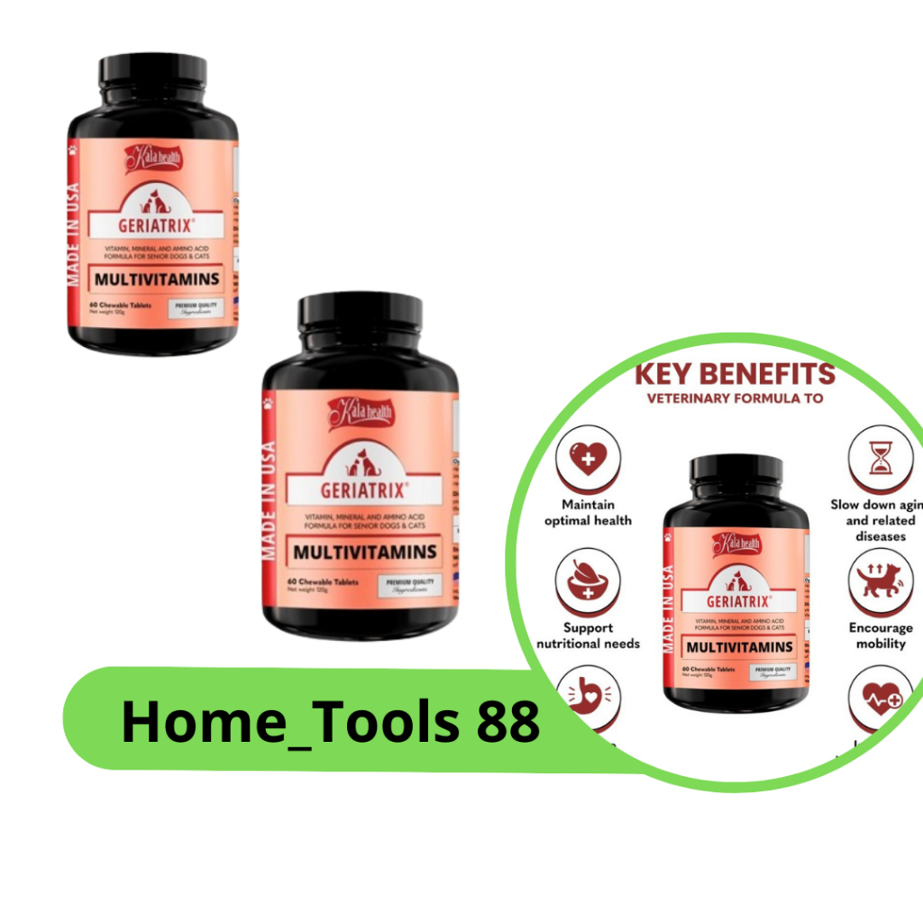 Jual KH Geriatrix 60tabs Multivitamin Tablest Hewan | Shopee Indonesia