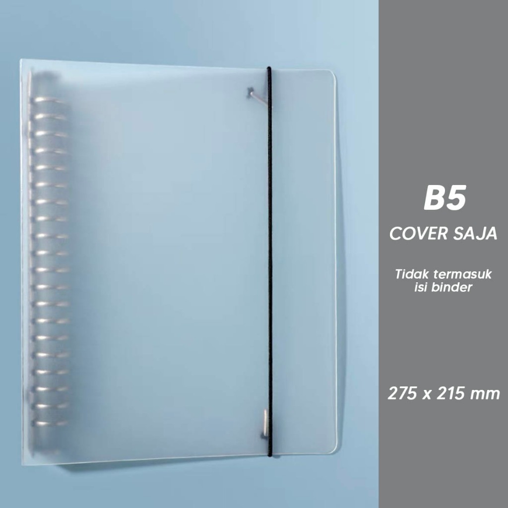 Jual Buku Binder Cover A5 B5 Hitam Putih / Binder Cover Tanpa Isi ...