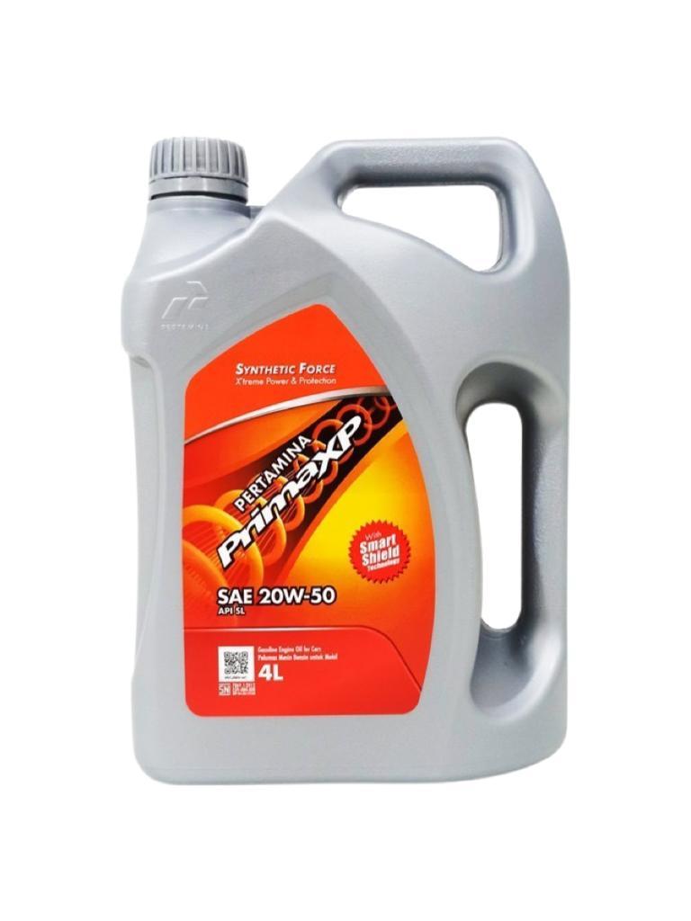 Jual Oli Prima XP Galon 4 Liter SAE 20w-50 | Shopee Indonesia