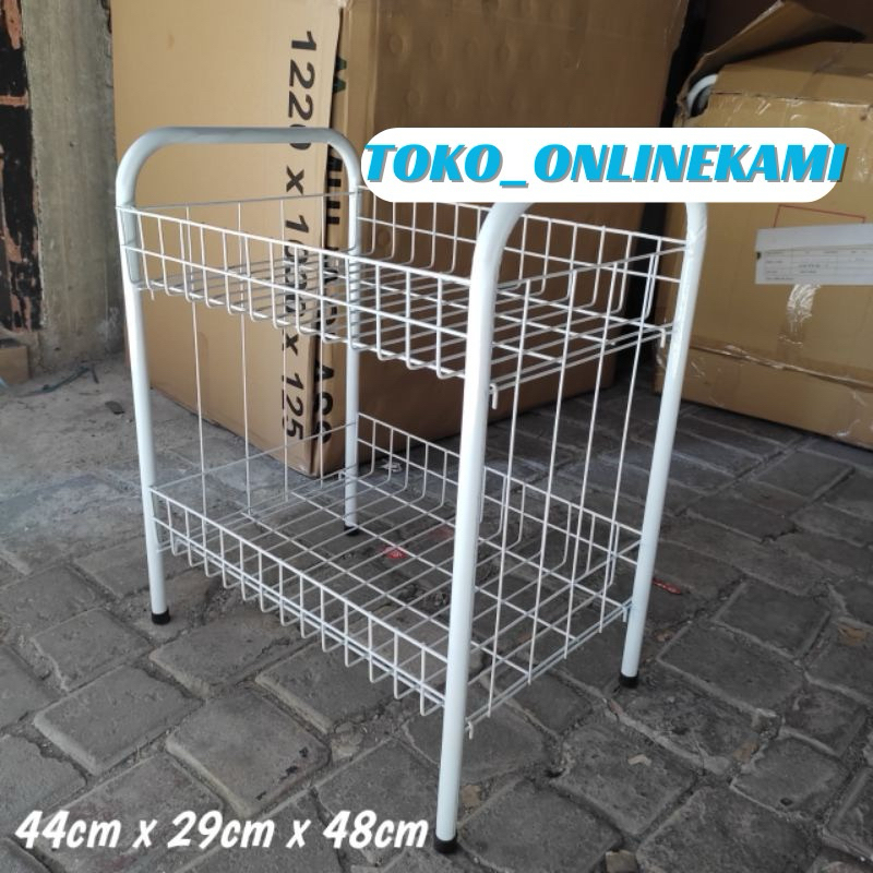 Jual RAK CHIKI SERBAGUNA MINI SUSUN 2/3/4 /RAK ANTI KARAT/Rak Serbaguna ...