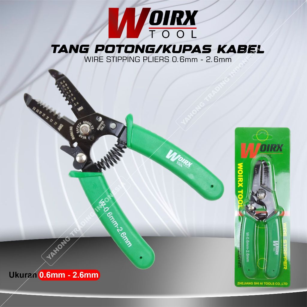 Jual Tang Potong Kupas Kabel Wire Stripper Multi Fungsi WOIRX TOOL ...