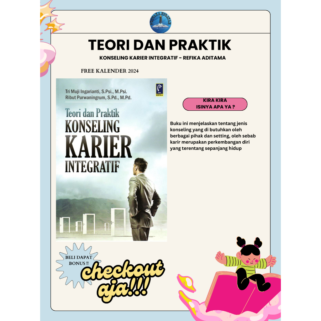 Jual Buku Teori dan praktik Konseling Karier Integratif - Tri Muji | Buku Psikologi Buku ...