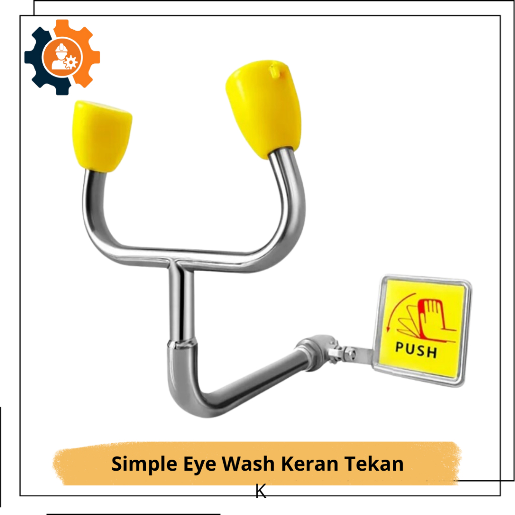 Jual Simple Eye Washer - Keran Eyewash - Kran Eyewash Alat Pencuci Mata ...