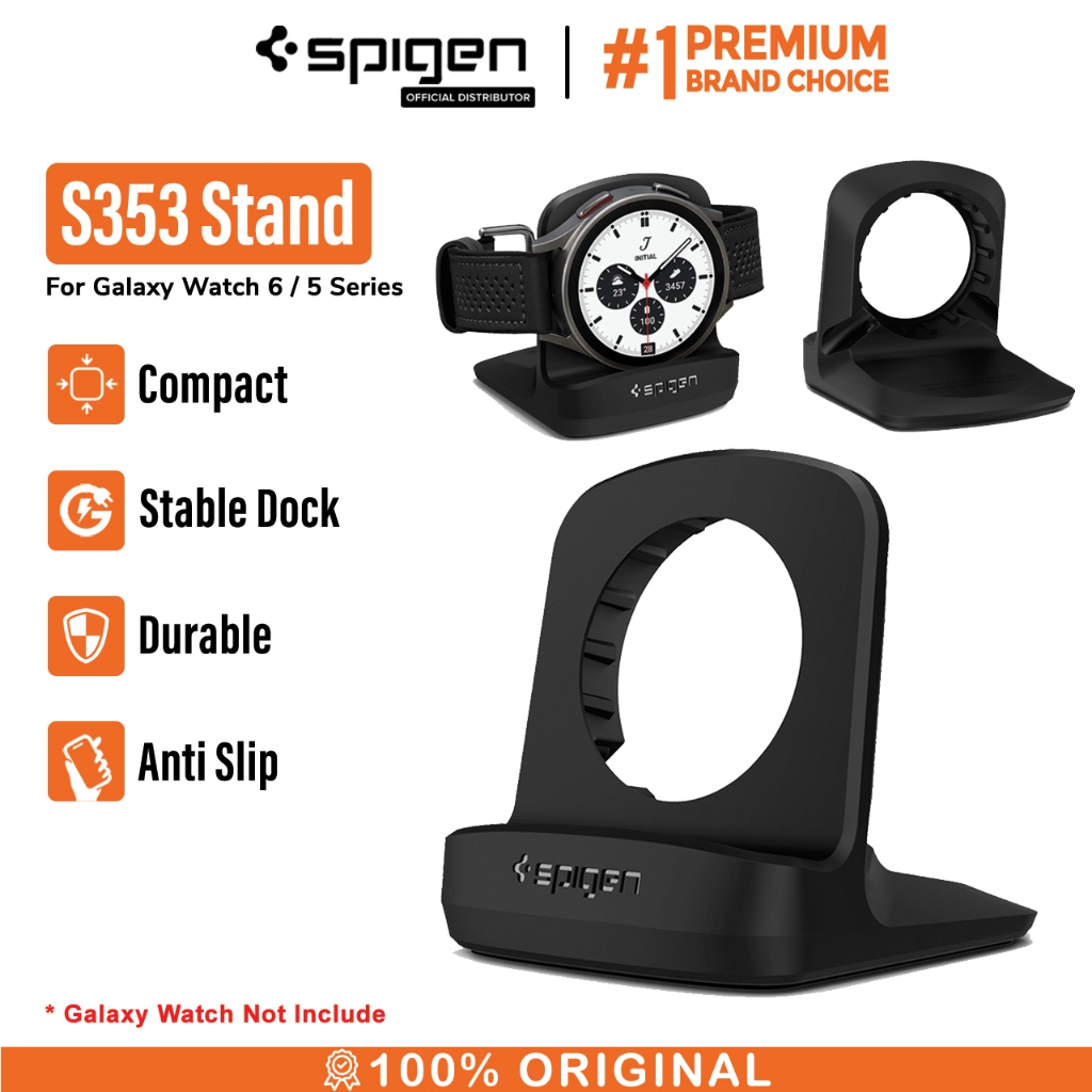 Jual SPIGEN Charger Galaxy Watch 6 Classic/5 Pro 47/45/44/43mm Spigen ...