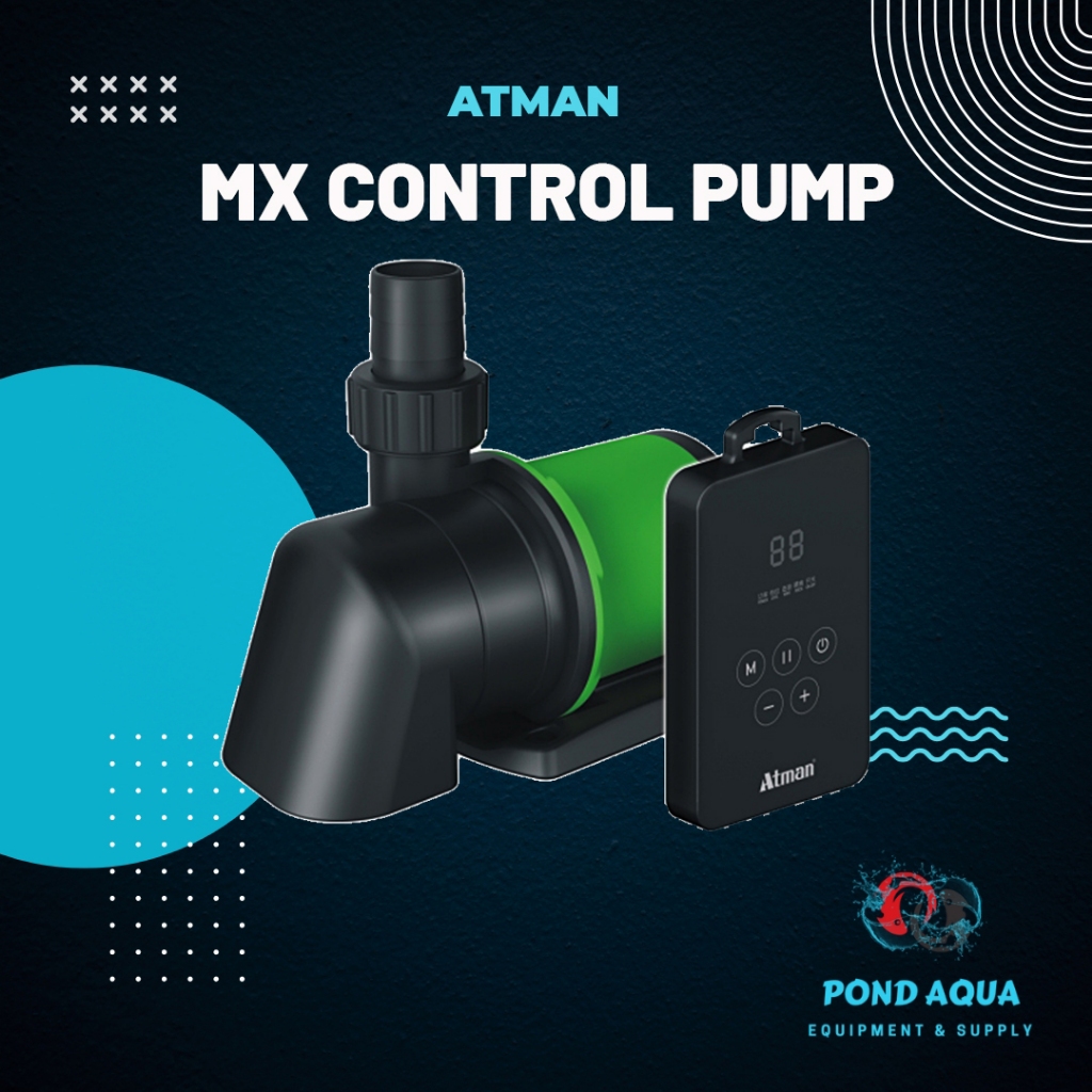 Jual Pompa Air Controller Atman MX 12000 LPH Variable Pond Pump ...