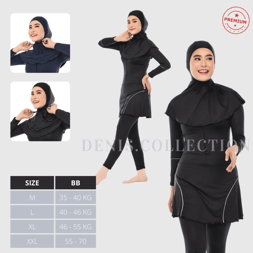 Jual Baju renang muslimah syari dewasa wanita muslim perempuan remaja ...