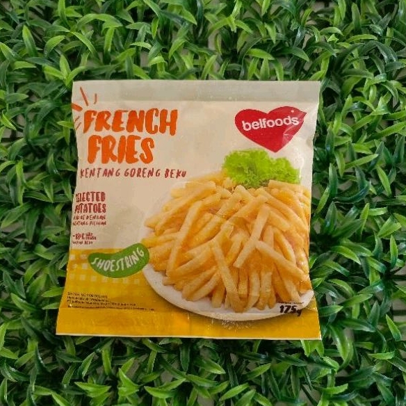 Jual Belfoods Kentang Goreng (French Fries) - berat 175 gr | Shopee ...