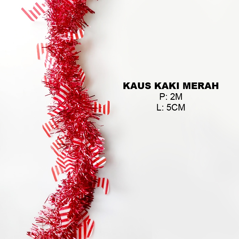 Jual Slinger Natal Motif/Slinger Christmas/Hiasan Natal/Dekorasi Xmas ...