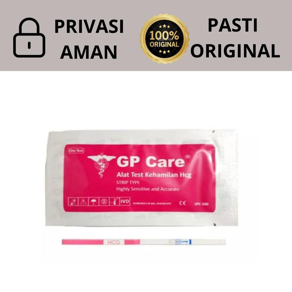 Jual GP CARE ALAT TEST KEHAMILAN STRIP UJI TEST PACK PER PCS | Shopee ...